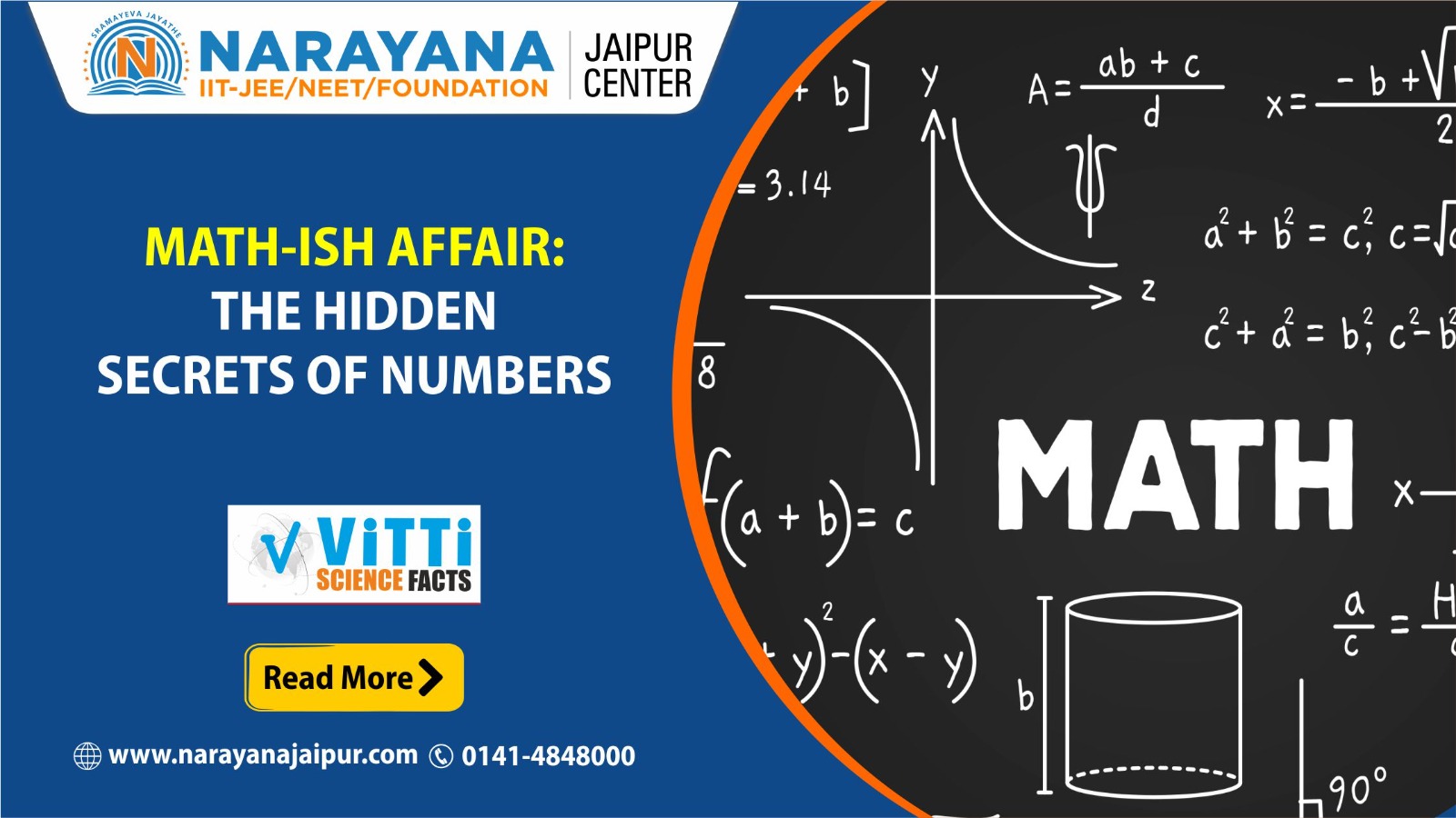 MATH-ISH AFFAIR: THE HIDDEN SECRETS OF NUMBERS - Narayana NAX