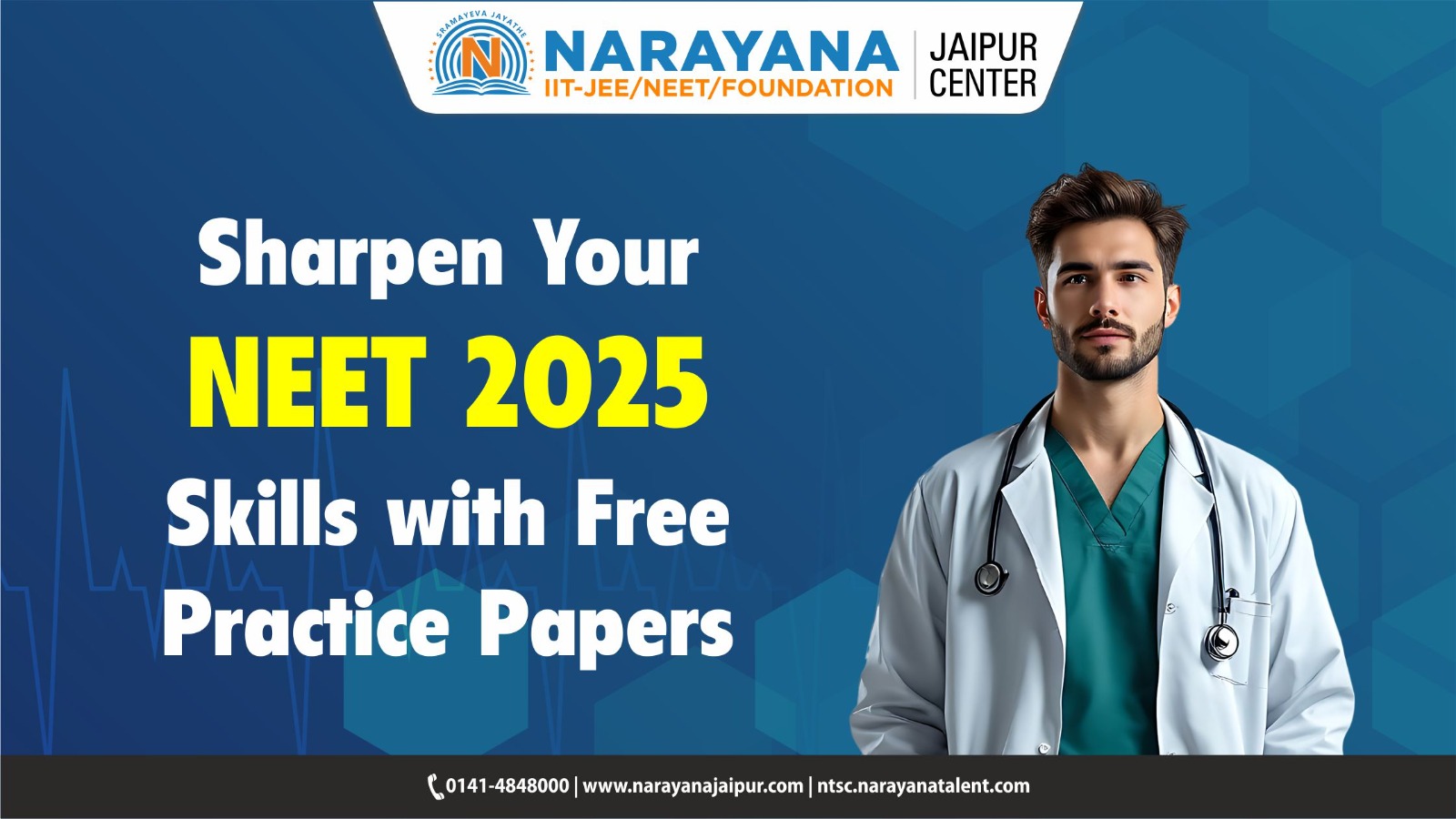 Sharpen Your NEET 2025 Skills with Free Practice Papers - Narayana NAX