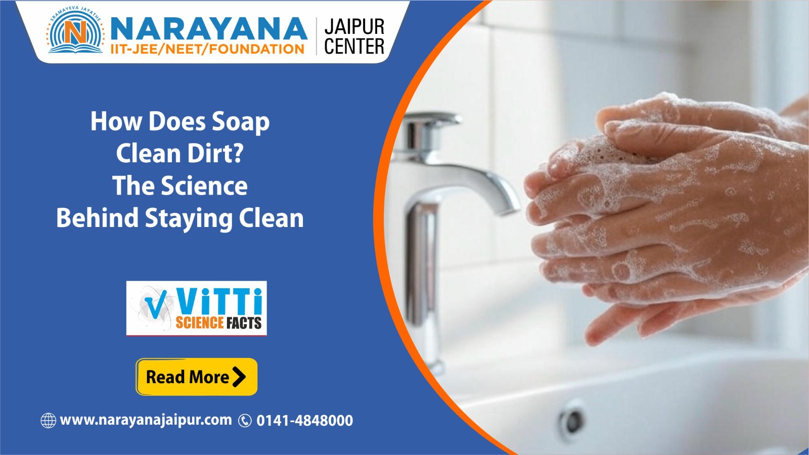 How Does Soap Clean Dirt? The Science Behind Staying Clean - Narayana NAX
